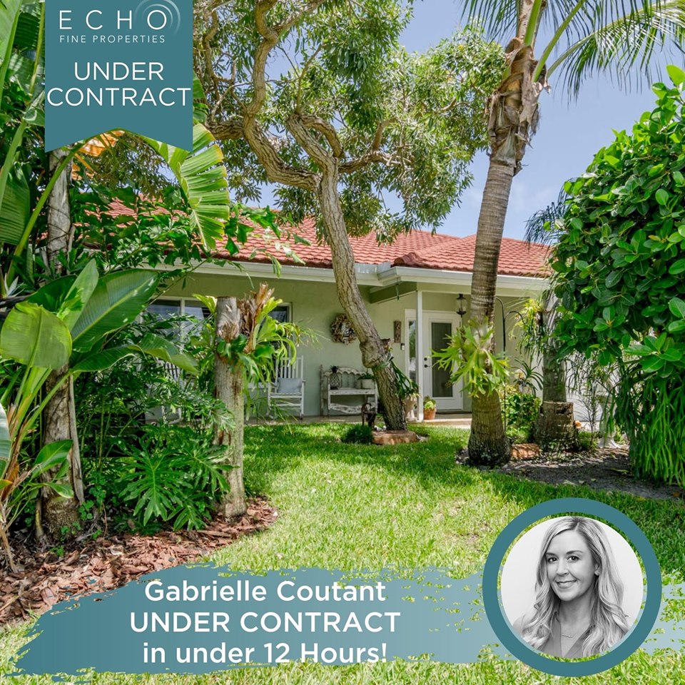CONGRATS - UNDER CONTRACT IN LESS THAN 12 HOURS!