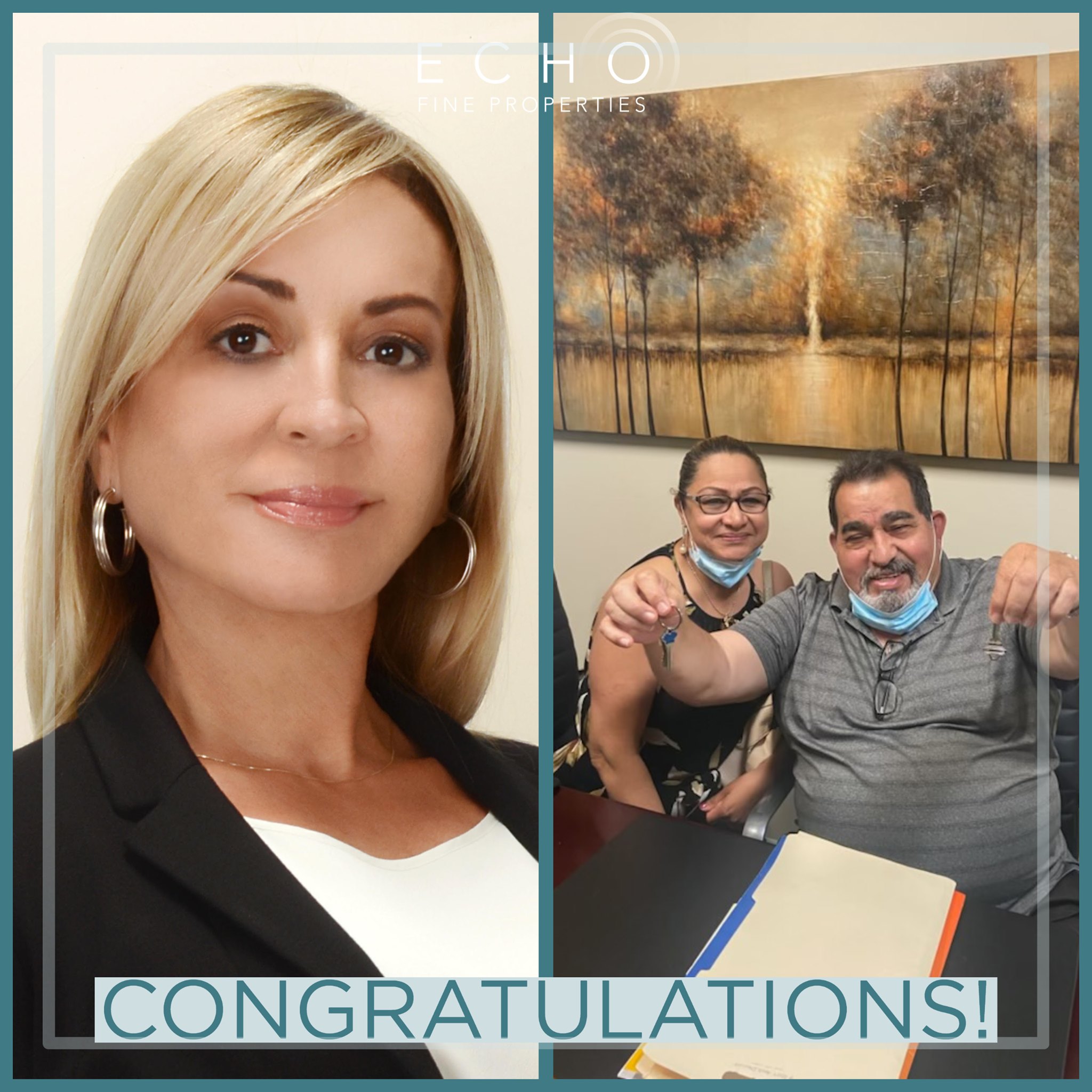 CONGRATS ALEXANDRA! Echo Fine Properties Real Estate