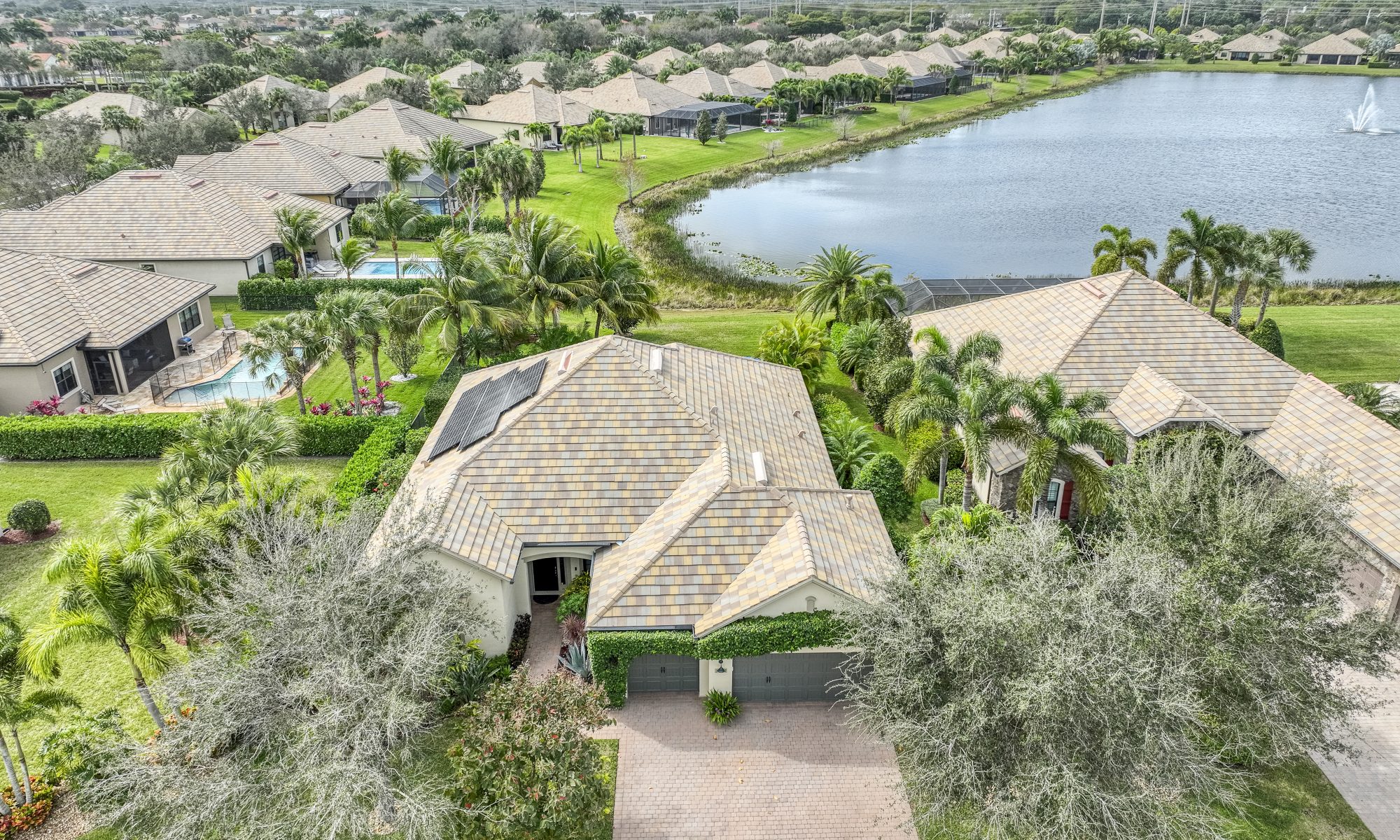 Coveted Jupiter Country Club Home on Nearly 1/3 Acre with Breathtaking ...
